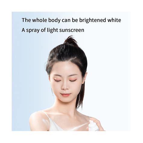 Spray Sunscreen Refreshing Moisturizing Sunscreen Female Waterproof Sun
