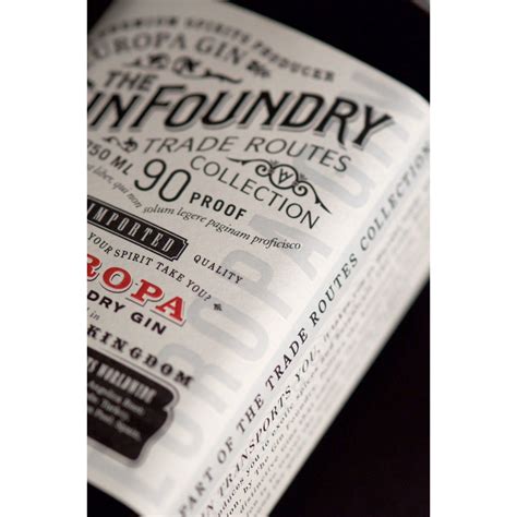 Gin Foundry Europa Premier Innovations
