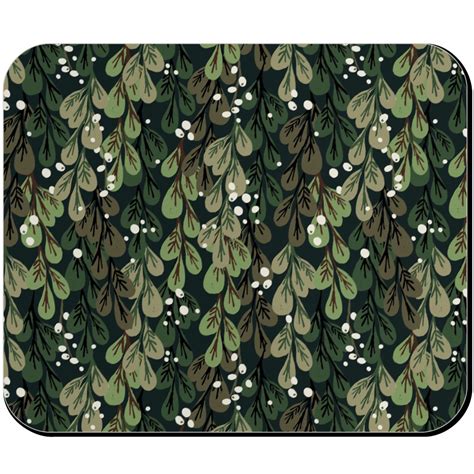 Mistletoe Green Mouse Pad Shutterfly