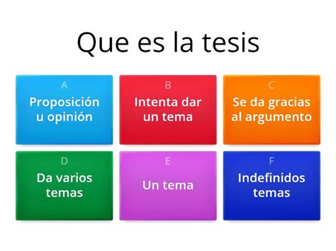 Tipos De Argumentos Quiz Tipos De Argumentos Quiz