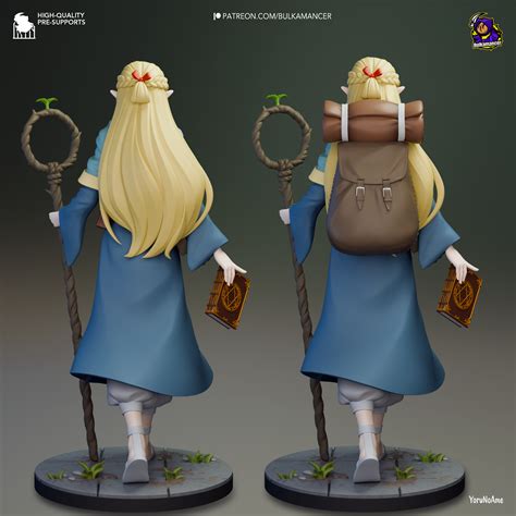 🧙 Marcille Dungeon Meshi 213mm・ 3d File For 3d Printing・cults