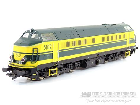 Diesel Locomotive Class 51 Cockeril Nmbssncb Model Train Database