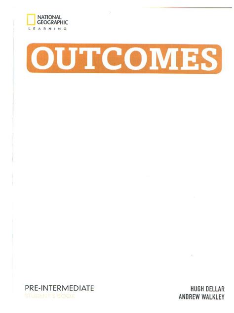 Outcomes Pre Intermediate Students Book Pdf