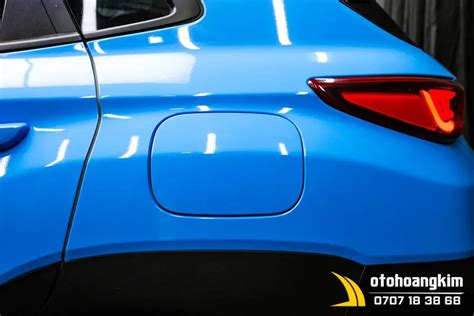 Dán Đổi Màu Candy Xanh Hyundai Kona Mẫu Mới Otohoangkimcom
