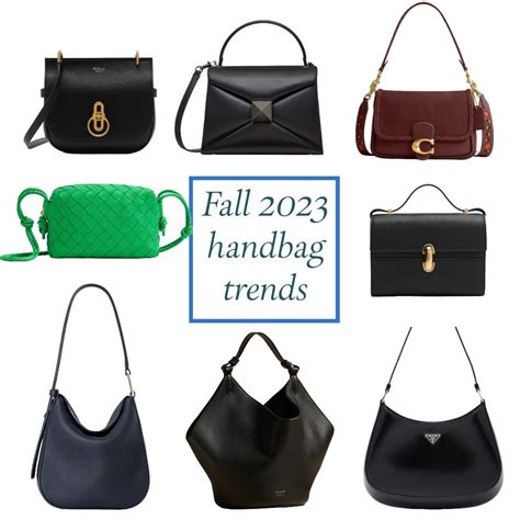 Fall 2023 Handbag Trends Trending Handbag Winter Purses Handbags