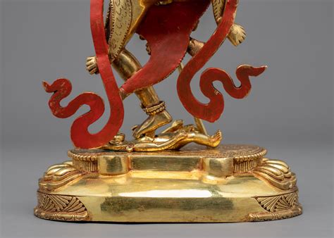 Simhamukha Dakini Mantra Statue Handmade Buddhist Female Deity