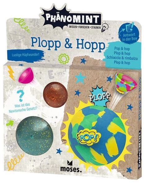 Floz Design Set Van 3 Ploppers Plopper Speelgoed Stem Speelgoed