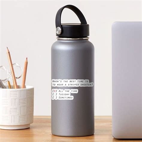 Spongebob Striped Sweater Sticker For Sale By Lasercatz Redbubble