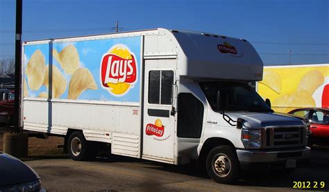 Frito Lay Ford Deliverey Truck Riding In Back Of The Deli… Flickr