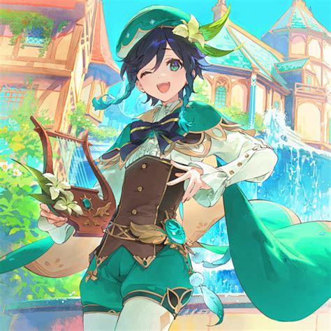 温迪 2023年生日贺图