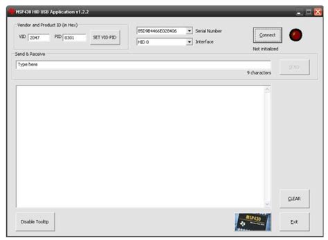Where I Can Find Msp430 Hid Usb Application Msp Low Power