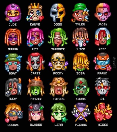 Xxl On Instagram “whos Your Favorite 🗣 🎨 Leollii” Hip Hop Art