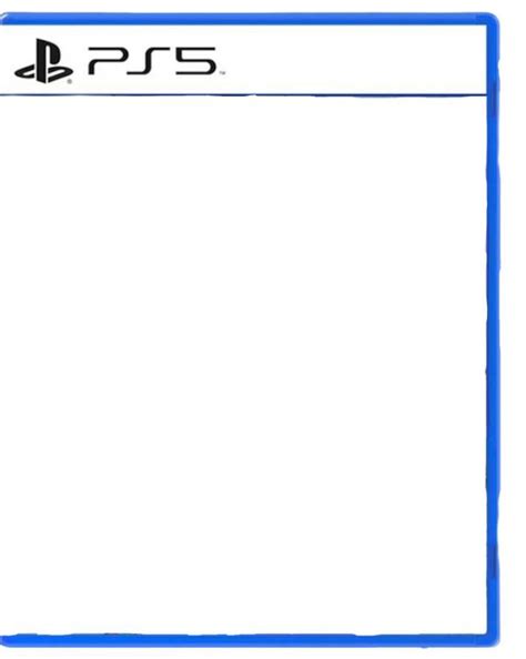 Ps5 Game Cover Template