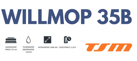 Willmop 35b Pionowy Mop Automatyczny Do Zadań Specjalnych Tsm 9100 2110 0 Pureco