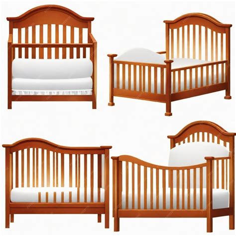 Crib Detailed Vector Set Premium Ai Generated Vector