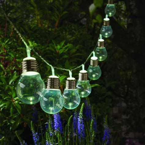 Cole And Bright Solar Bulb String Lights 10 Pack British Garden Centres
