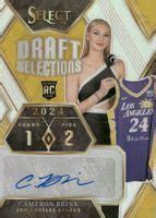 Cameron Brink 2024 Select Wnba Dss Cb Draft Selections Signatures Price Guide Sports Card