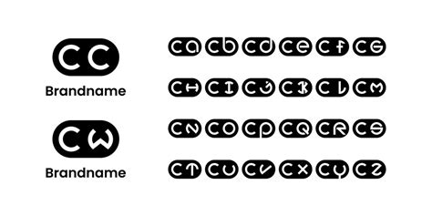 Premium Vector Letter Ca Cb Cc Cd Ce Cf Cg Ch Ci Cj Ck Cl Cm Cn Co Cp