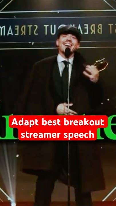 Adapt Best Breakout Streamer Speech Adapt Fazeadapt Youtube