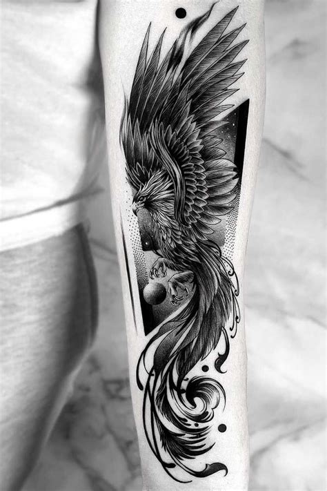 Phoenix Tattoo Designs Meaning Styles Placements And 40 Inspiring