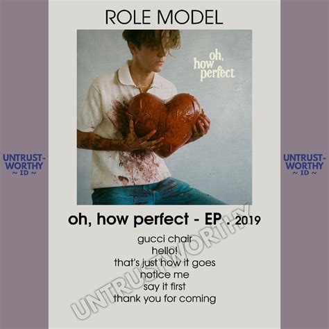 Jual Poster Role Model Tucker Pillsbury Album Dan Ep Ukuran A5 4pcs