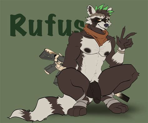 Rule 34 Absurd Res Amber Eyes Anthro Bandage Bandana Bracelet Brown Penis Crouching Dark