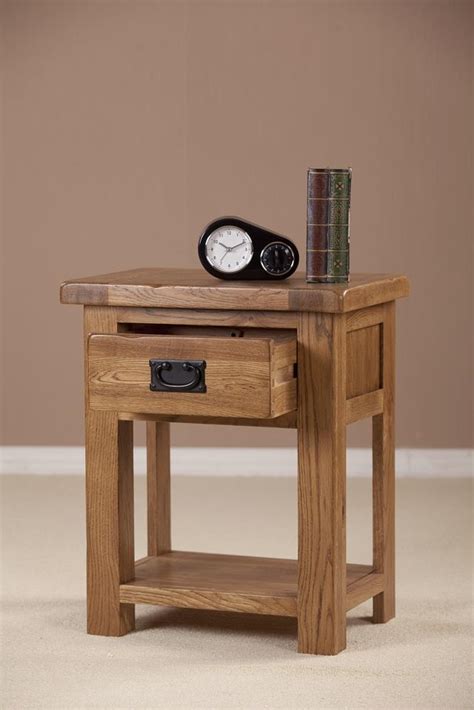 Buy Originals Rustic Oak Bedside Table The Furnshop