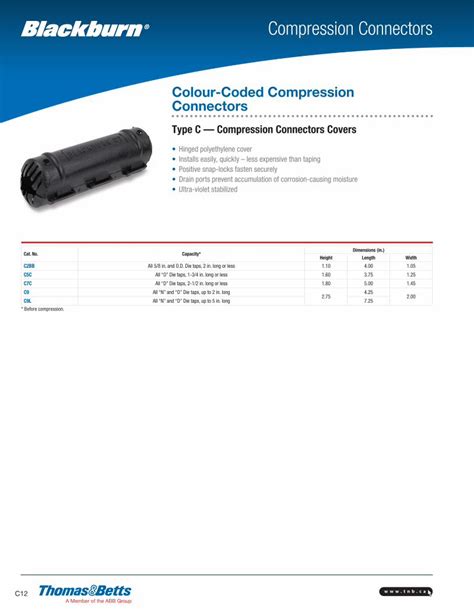 PDF Type C Compression Connectors Covers DOKUMEN TIPS