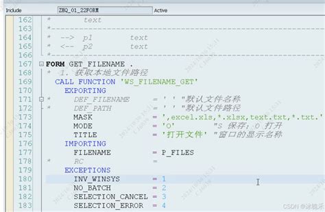 Sap Abap开发学习——bapiabap Abso Bapi Csdn博客