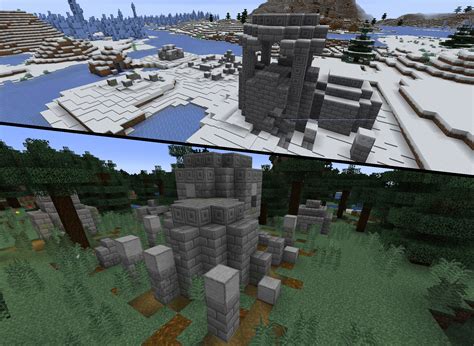 Repurposed Structures Nuevas Variantes De Estructuras Vanilla Mod