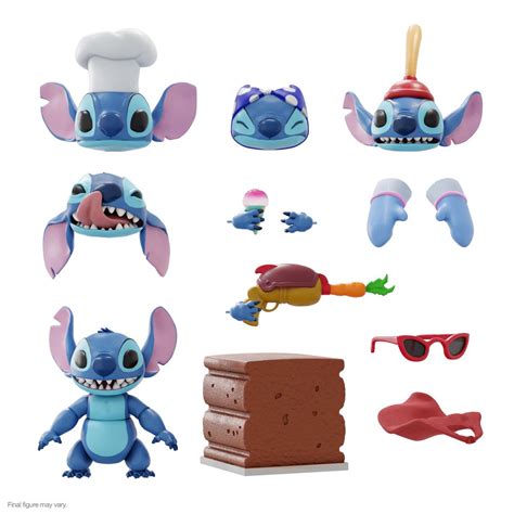 Disney Ultimates Lilo And Stitch Stitch 7 Inch Scale Action Figure