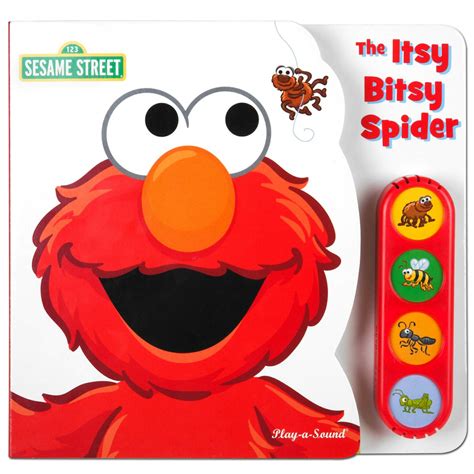 Sesame Street Elmos The Itsy Bitsy Spider Book