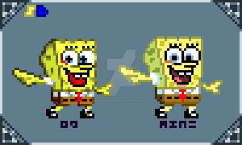 Sbbfbb Spongebob Sprites By Spongedrew250 On Deviantart