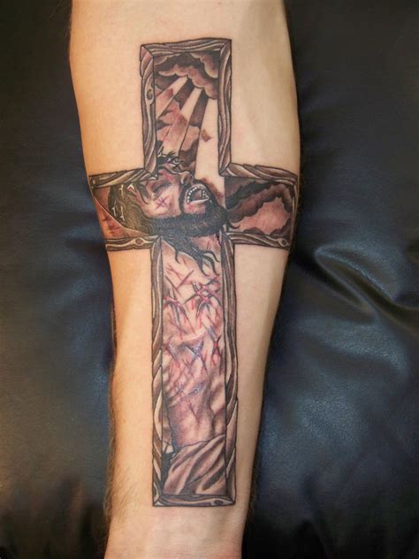 Forearm Cross Tattoos Designs Ideas And Meaning Tattoos For You