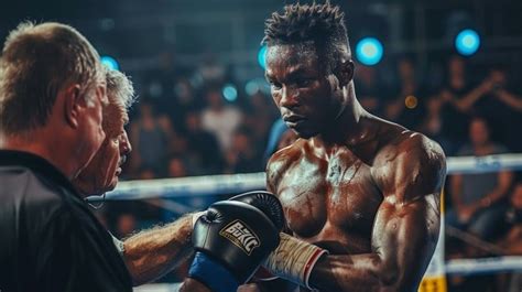 Free Boxer Takes Break Image Download At Stockcake