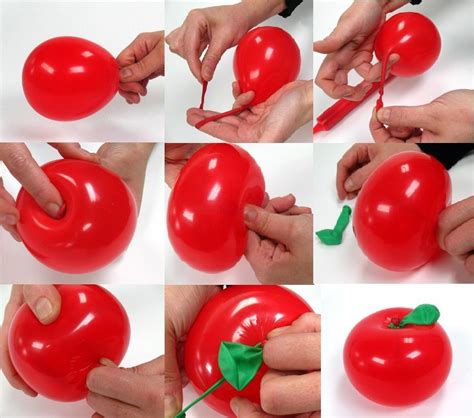 How To Make A Balloon Apple Artofit