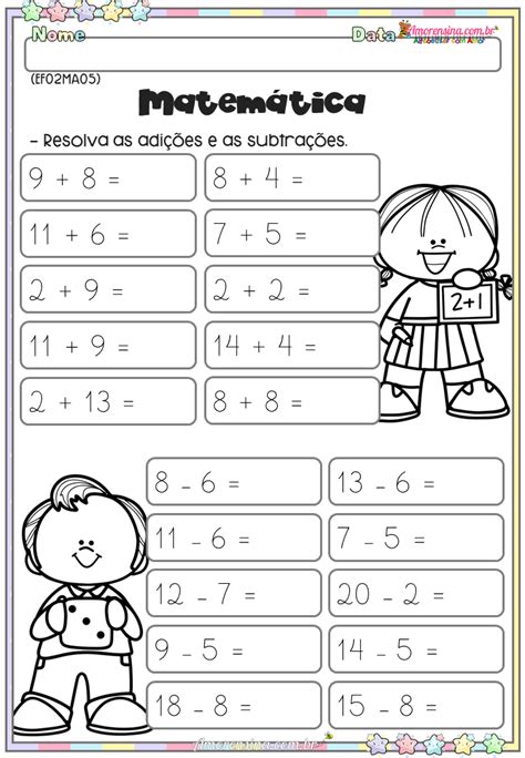 Atividades De Matemática 2º Ano Com Bncc Tarefas De Matemática Pro