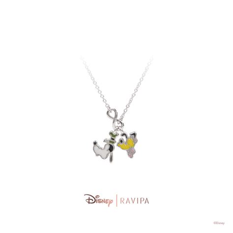 Silver Goofyandpluto Infinity Necklace Ravipa