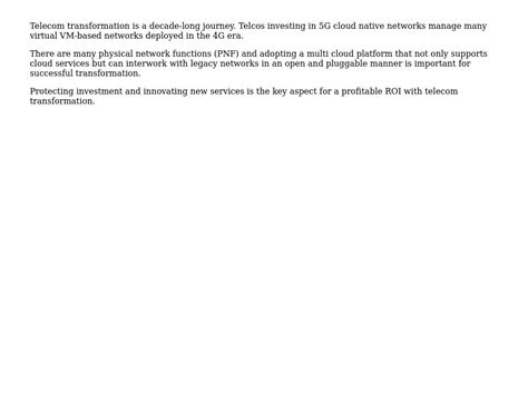 Hybrid And Multicloud Improving The Cost Efficiency Of Cloud Native Telecom Networks Dell