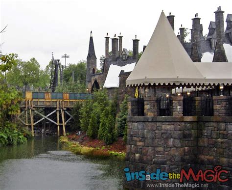 Hogsmeade Village Detailed View At Wizarding World Of Harry Potter
