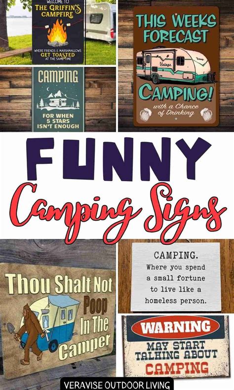 Funny Camping Signs That Will Have You Giggling On Camp Funny Camping