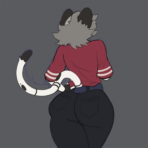Rule 34 Anthro Big Ass Bubble Butt Cat Ears Cat Tail Crowsdome Feline