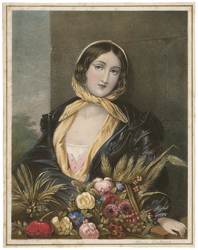 Marie Dickons Graphic J Brandard Lith Free Public Domain Image