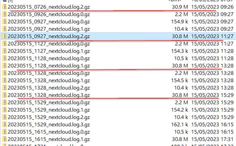 Bug Nextcloud Client Generates 100 Gb Worth Of Log Files Every Day 800mb Per Sync Run