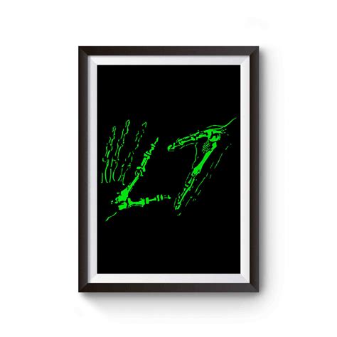 New L7 Band Hands Logo Poster