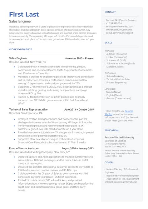 Network Security Engineer Resume Examples For 2025 Resume Worded