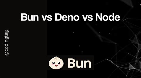 Bun Vs Deno Vs Node