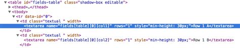 Templating Edit A Table Field Type From The Front End Craft CMS Stack Exchange