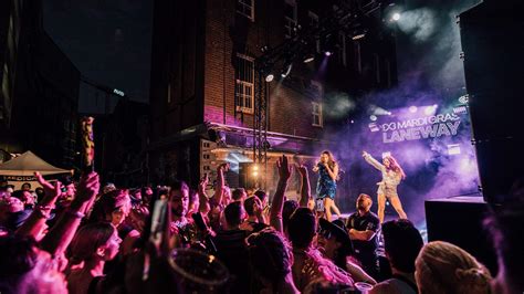 Mardi Gras Laneway Concrete Playground