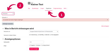 Moodle Quiz Test